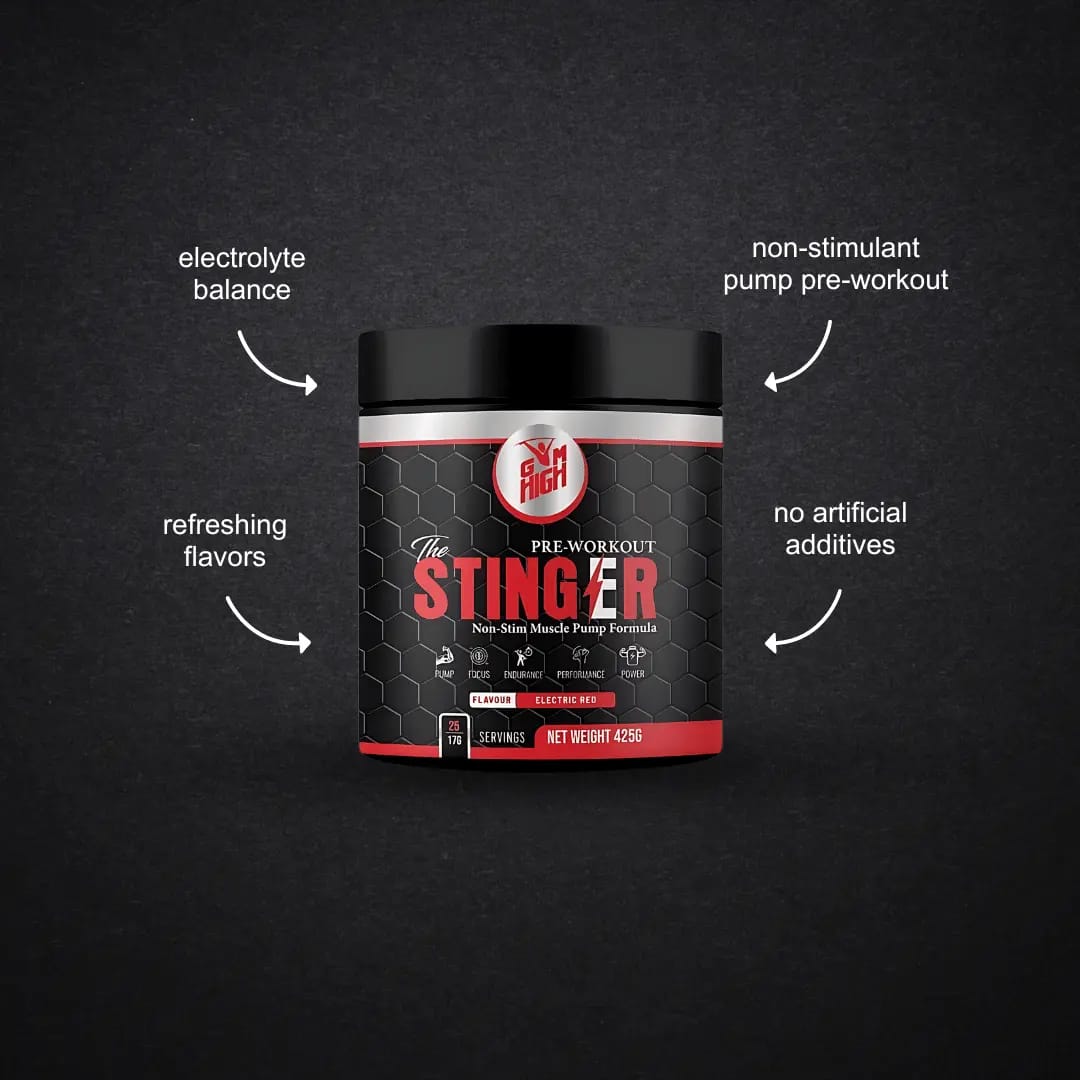 The Stinger: UK’s Best Non-Stim Pre Workout Supplement | Gym High